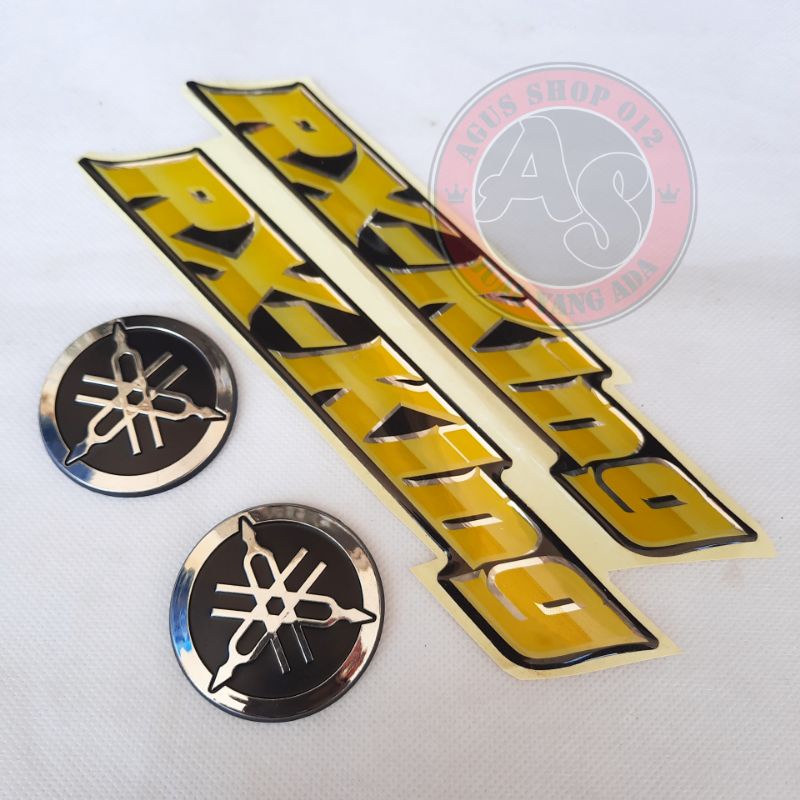 Jual Emblem Stiker Logo Rx King dan Emblem Garputala Tangki Rx King CKD ...