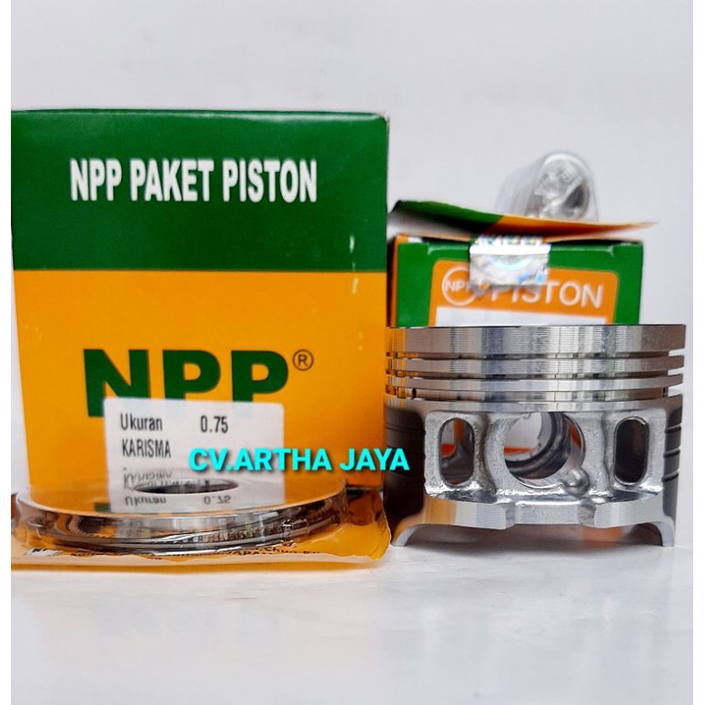 Jual PISTON KIT NPP HONDA KARISMA / SUPRA X 125 / KIRANA / KHARISMA ...