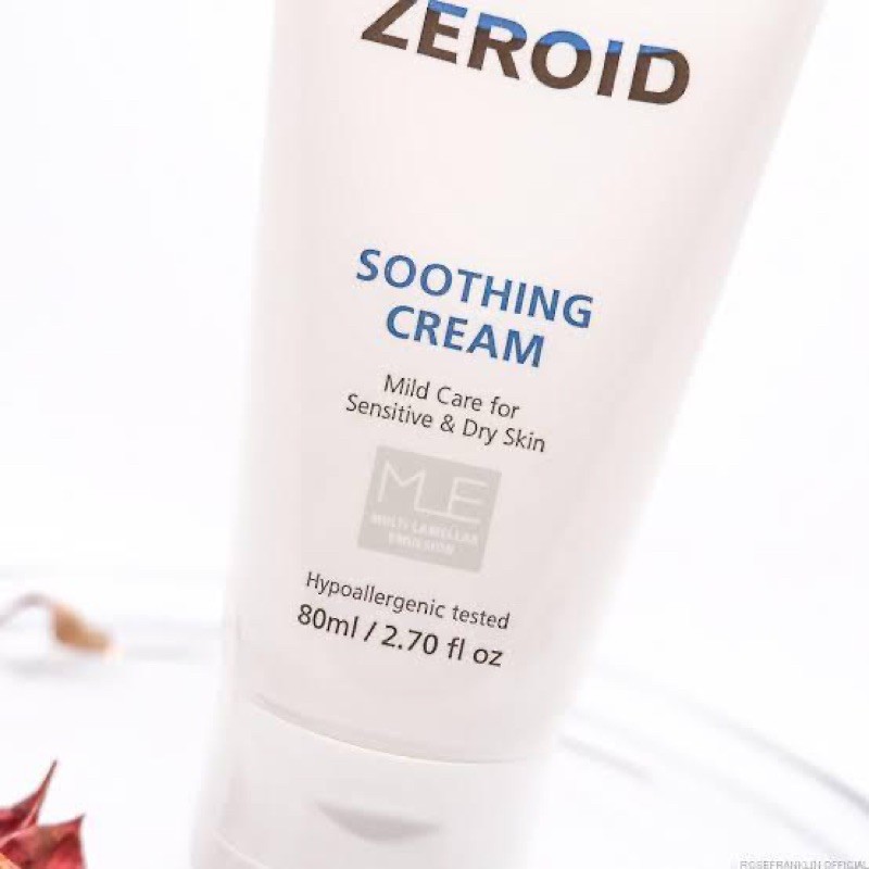 Jual Zeroid Soothing Cream 80ml / Lotion 200ml / Sun Cream 50ml ...