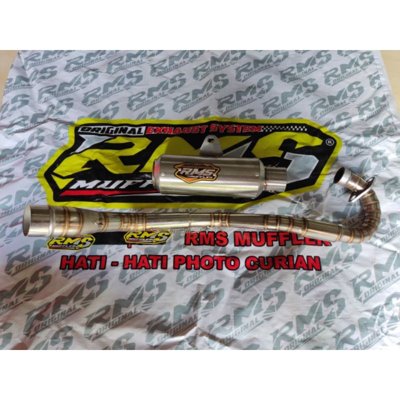 Jual Knalpot RMS Muffler Original gp1 pnp crf klx dtracker engkerr bkn ...