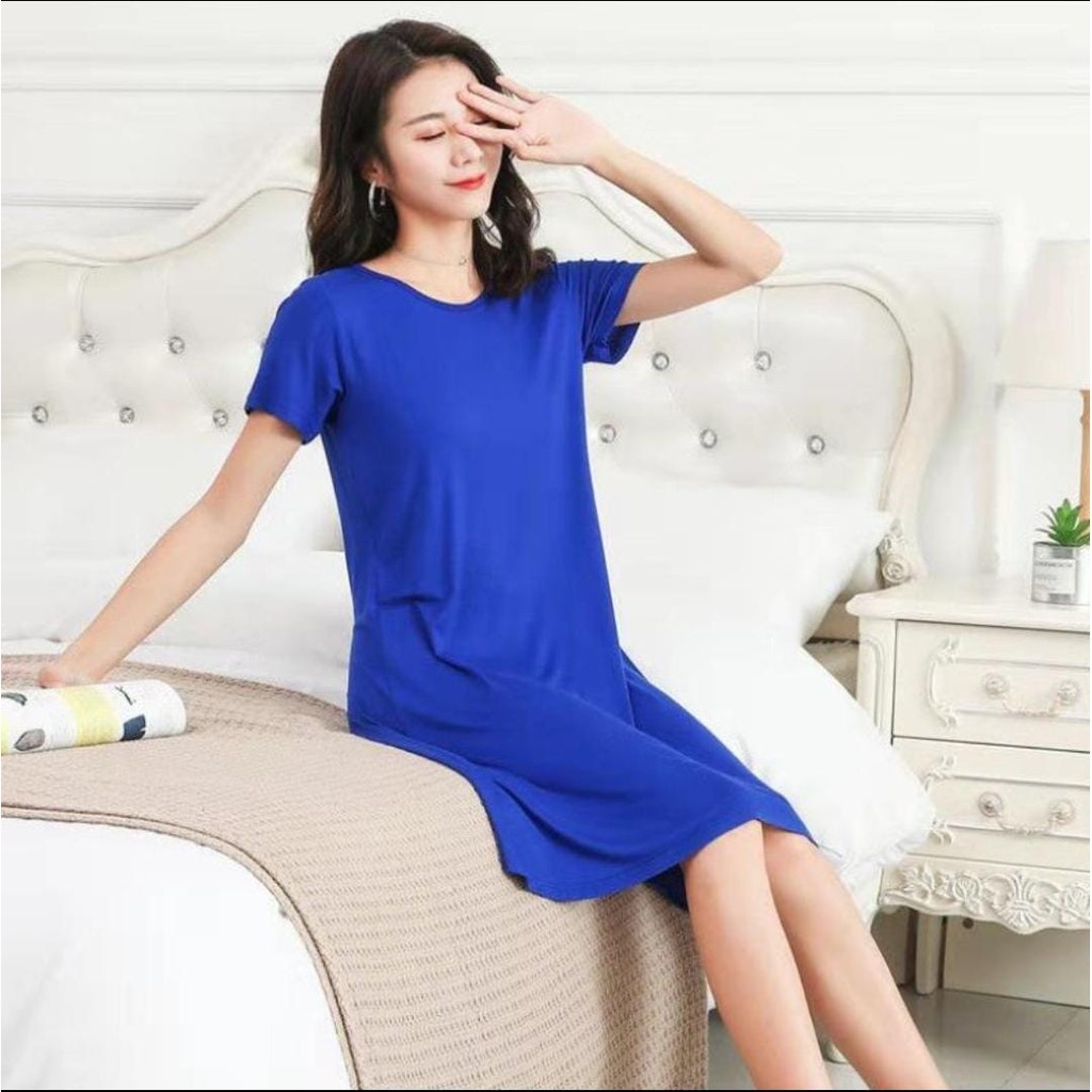 Jual dress harian / dress rumahan / dress santai | Shopee Indonesia