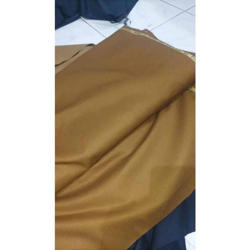 Jual KAIN PEMDA KHAKI PNS PDH ASN KAIN SERAGAM DINAS WOOL SILK AND ...