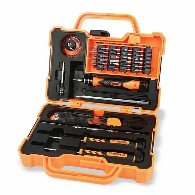 Jual PROMO OBENG SET REPARASI KOMPLIT OBENG TOOL SET JAKEMY 45 IN 1 ...