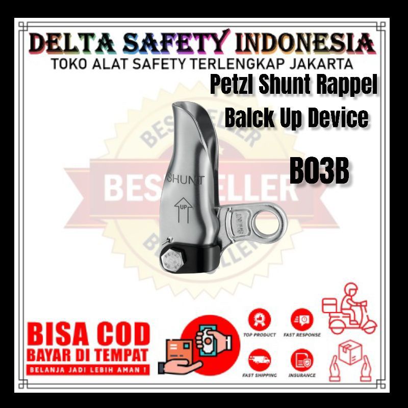 Jual Petzl shunt rappel back up device/Climbing ascender | Shopee Indonesia