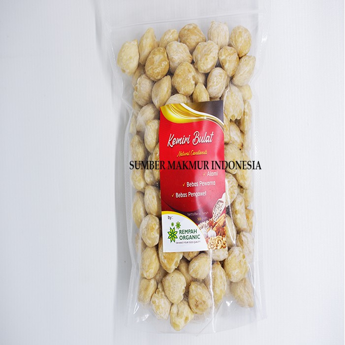 Jual KEMIRI BULAT CAP REMPAH ORGANIC 500 GRAM - ECERAN | Shopee Indonesia