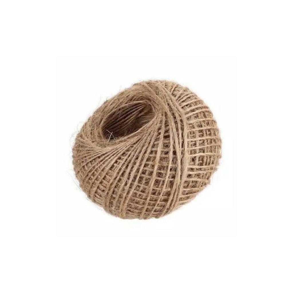 Jual Tali rami / tali goni / hemp rope 3 Ply - 100 meter - Pulpable ...
