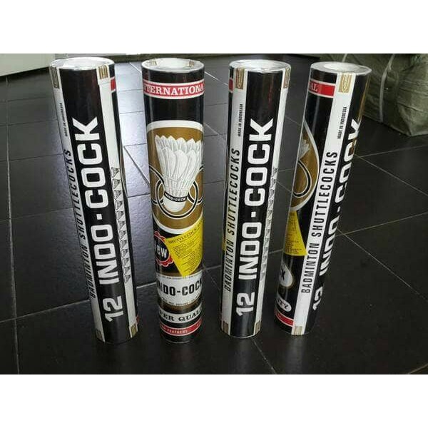 Jual SHUTTLECOCK INDO-COCK -COCK INDOCOCK HITAM ORIGINAL SUPER QUALITY ...