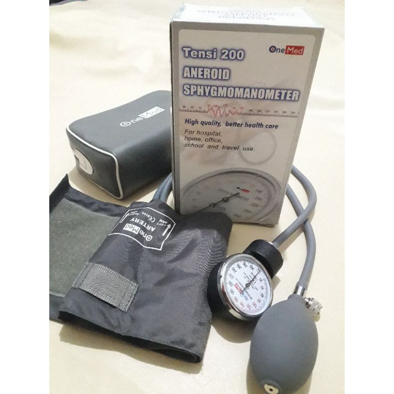 Jual tensimeter jarum 200 one med | Shopee Indonesia