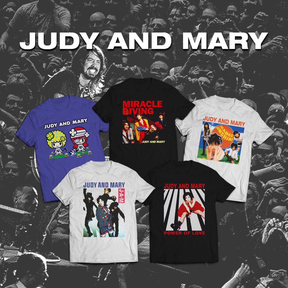 Jual Kaos Band / T-Shirt Judy And Mary Series / DTG Kornit | Shopee Indonesia