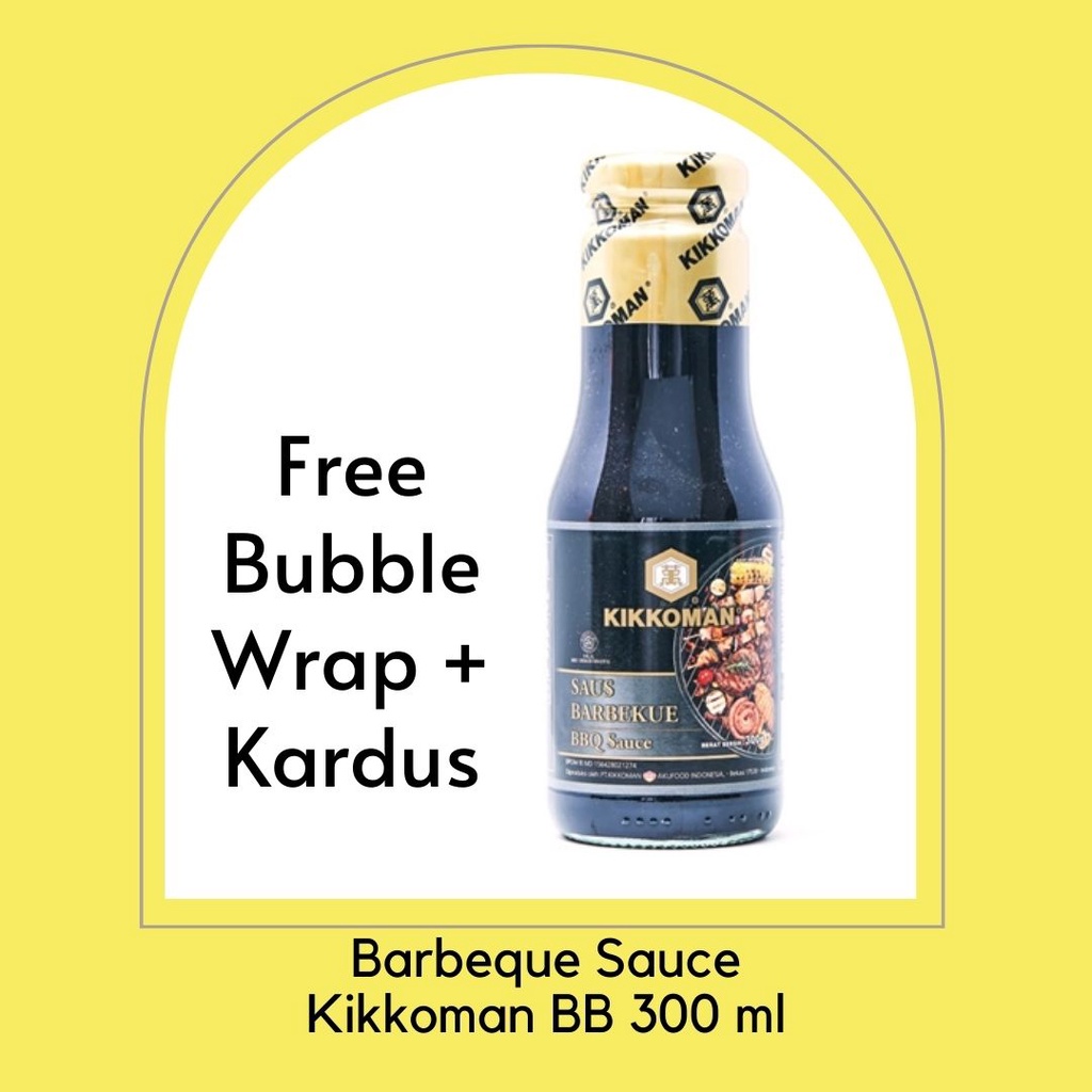 Jual KIKKOMAN barbeque sauce / Saus Bbq Barbeque / Grill Sauce 300 gr ...