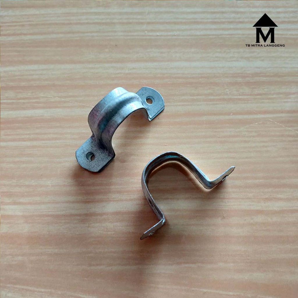 Jual Klem Besi/Klem Pipa/Klem Pralon Ukuran 3/4 Inch | Shopee Indonesia