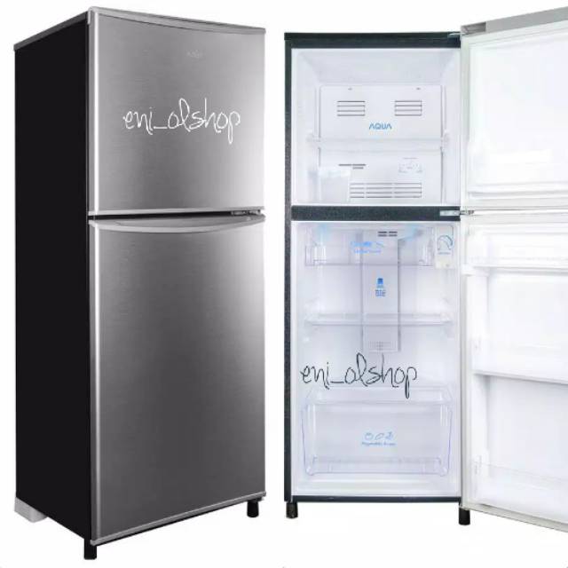 Jual Kulkas 2 Pintu Aqua 240 dan 270 No Frost/Tanpa bunga es Palembang ...