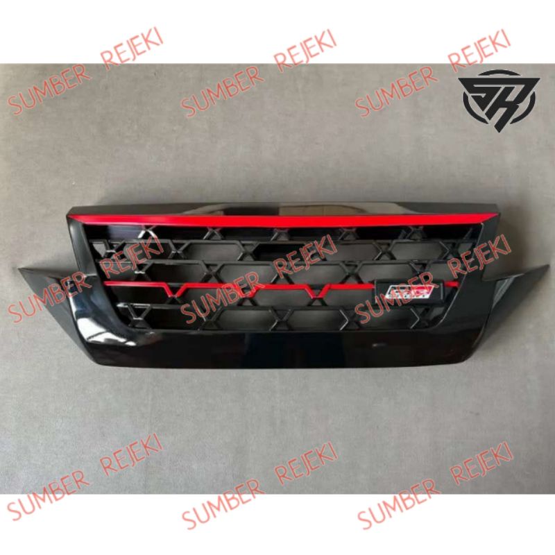 Jual GRILL RUSH 2022 GR SPORTY STYLE - LIST MERAH | Shopee Indonesia