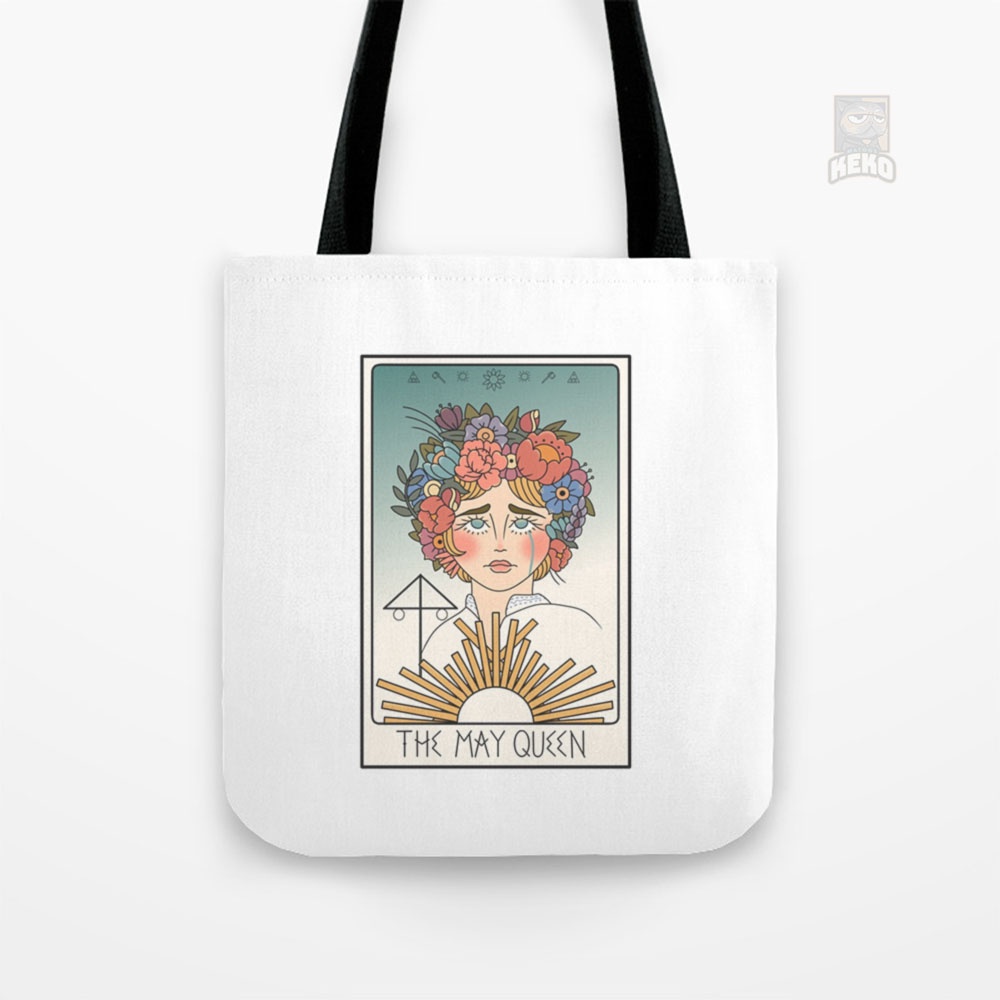 Jual Tote Bag Kanvas May Queen Tarot Card | Shopee Indonesia