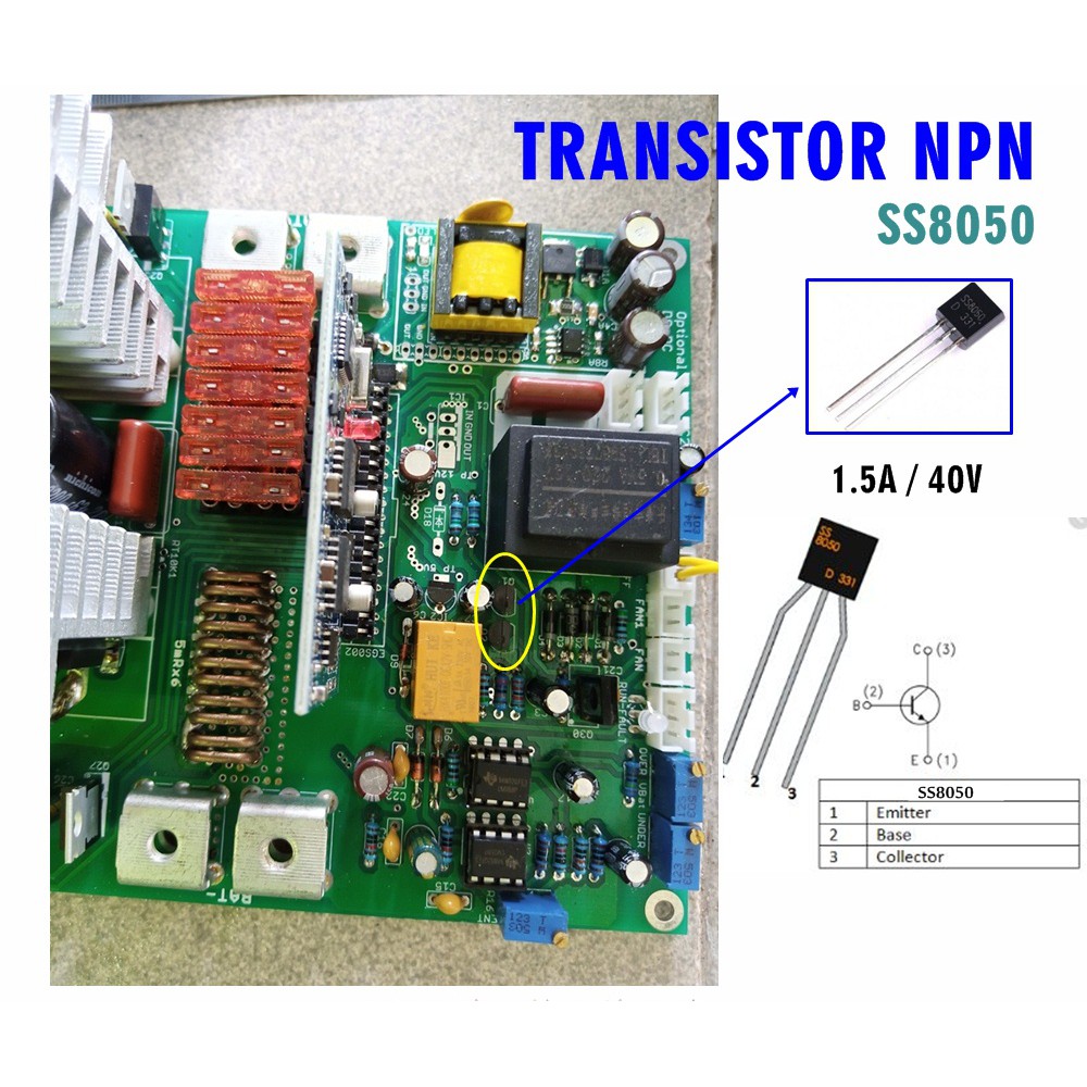 Jual SS8050 SS 8050 NPN Transistor TO-92 | Shopee Indonesia