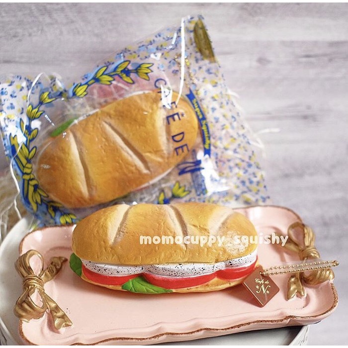 Jual panini Squishy by cafe de N (Squishy Roti Sandwich Super Slow ...