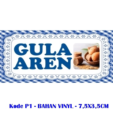 Jual (KODE P1) STIKER BUMBU | LABEL BUMBU | STIKER BUMBU DAPUR | NAMA ...