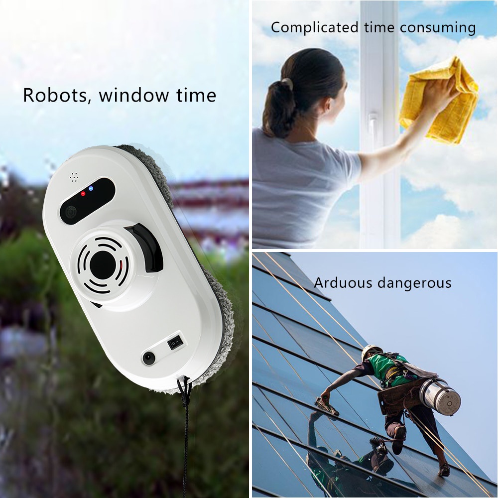 Jual Phoreal Electric Window Washer For Home Remote Controller Robotic ...