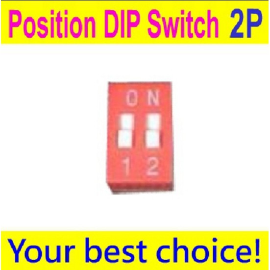 Jual Slide DIP Switch 2 Posisi 2P Breadboard | Shopee Indonesia
