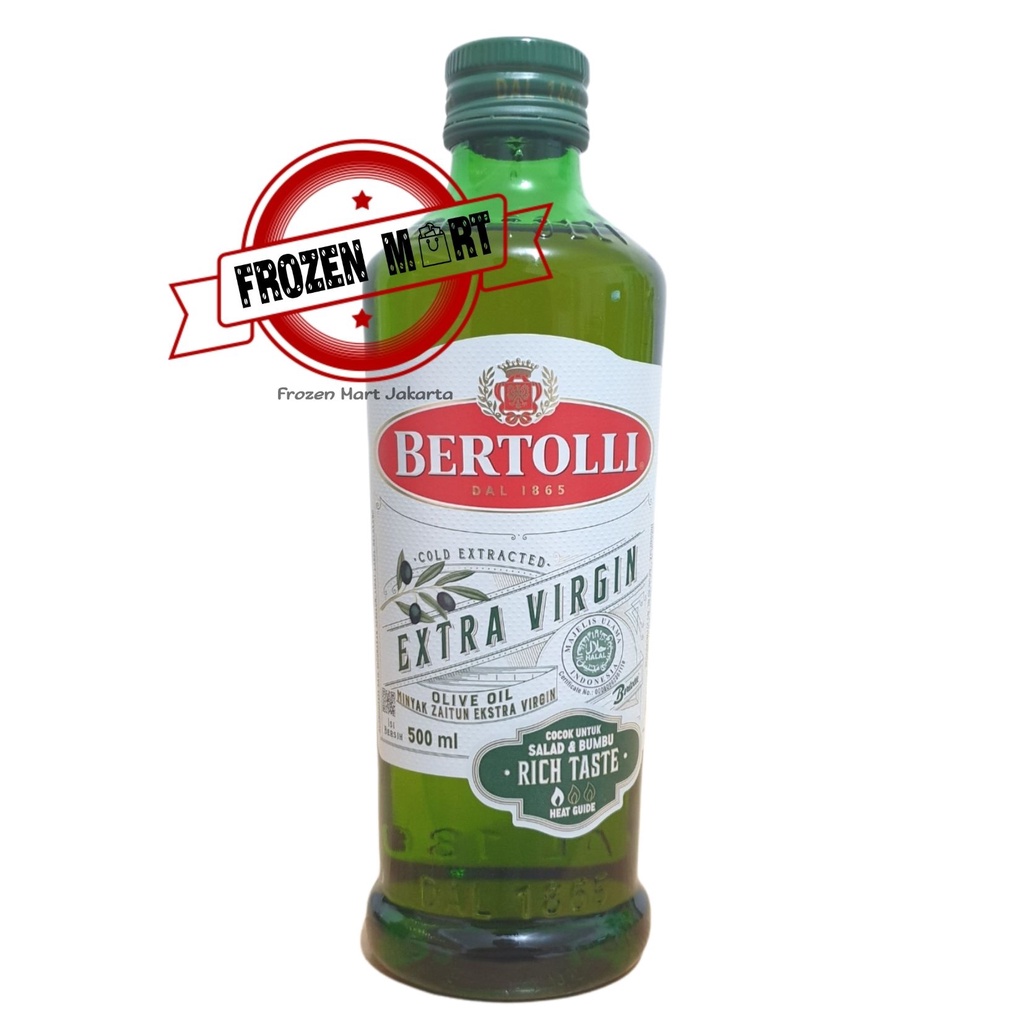 Jual BERTOLLI Extra Virgin Olive Oil / Minyak Zaitun Murni / EVOO 500 ...