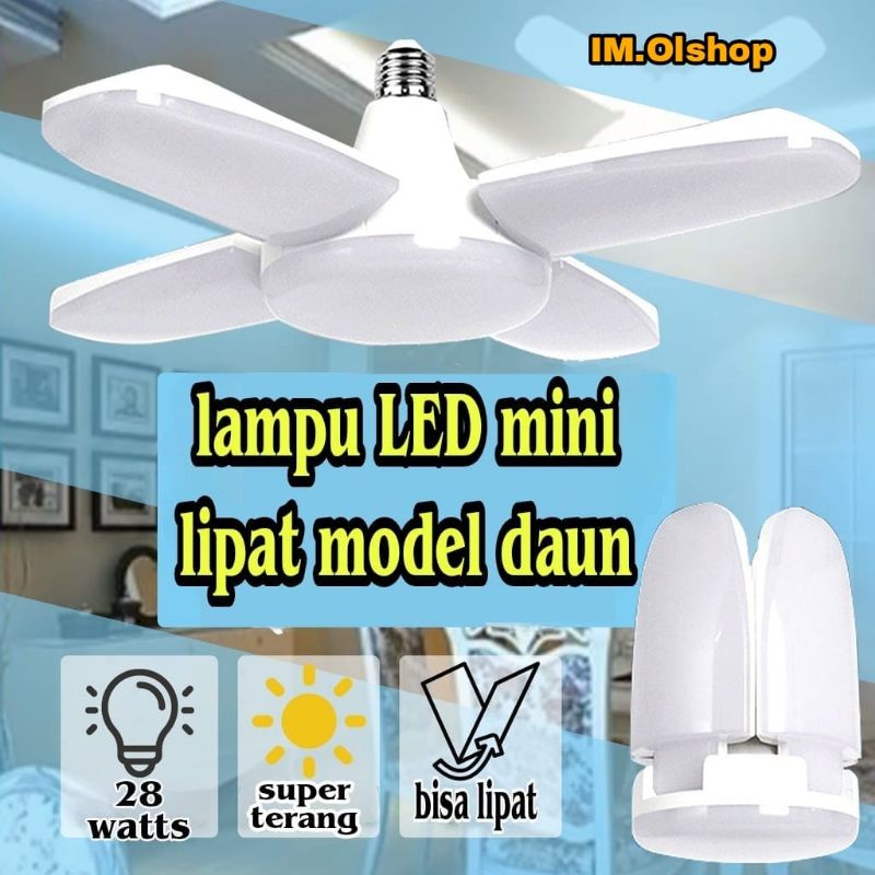 Jual Lampu baling mini fan Blade LED light bulb lampu⭐ IM ⭐ | Shopee ...