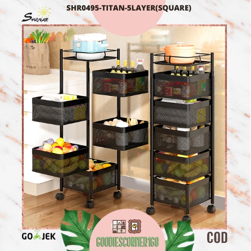 Jual SHENAR TITAN GALAXY ASTRO RAK BESI RODA SUSUN TINGKAT BULAT PUTAR ...