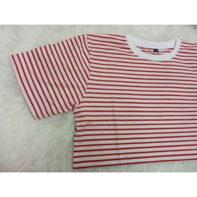 Jual KAOS POLOS SALUR / KAOS BELANG BELANG STRIPE SALUR / KAOS SALUR BELANG GARIS PRIA WANITA ...