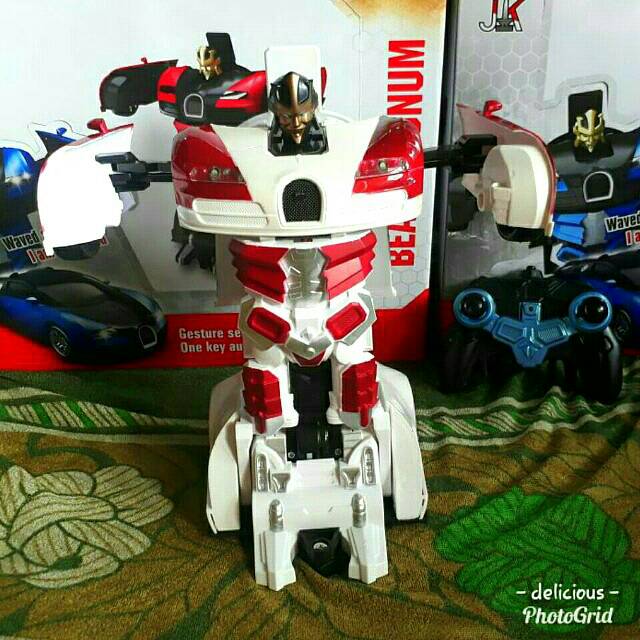 Jual Mobil Transformers bogati warna merah putih | Shopee Indonesia