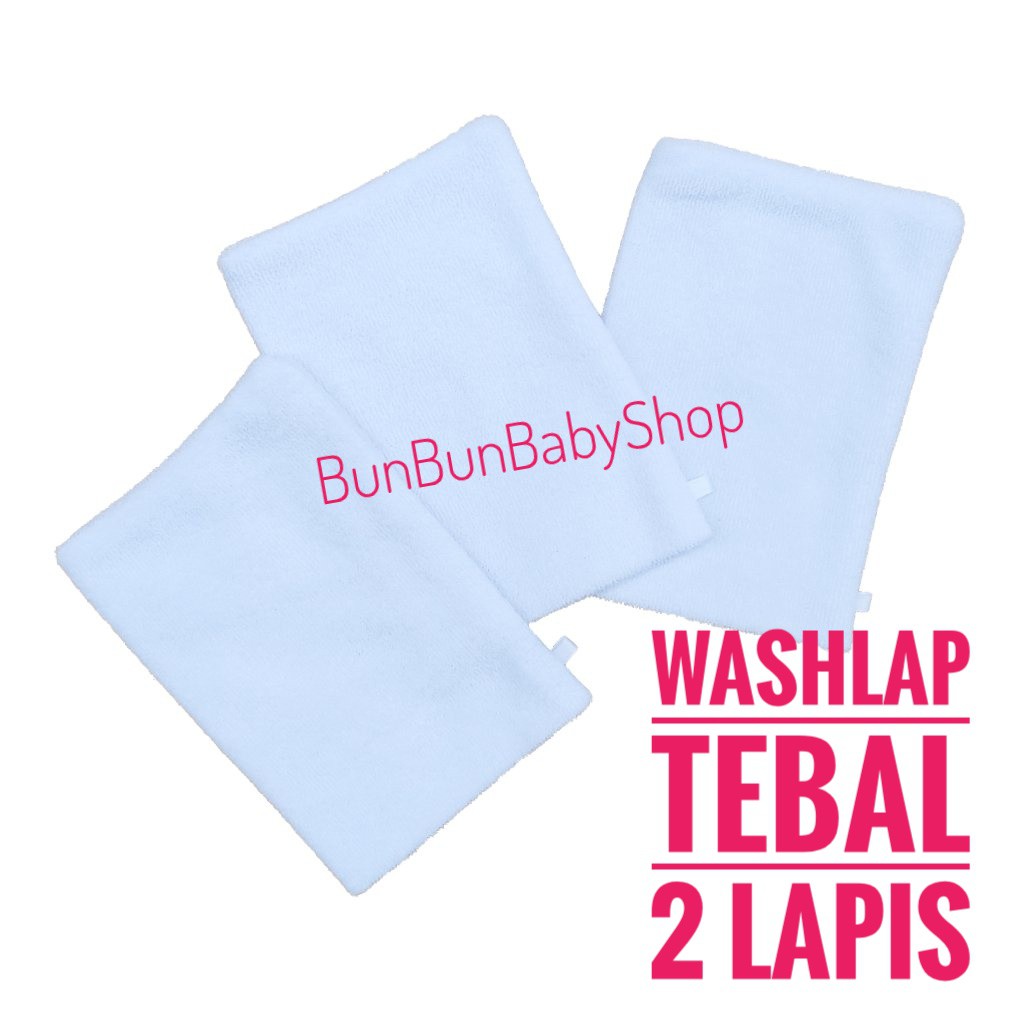 Jual Waslap Baby POLOS Washlap Bayi Handuk Lap Tangan Perlengkapan ...