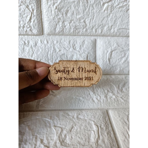 Jual Grafir Nama dan Tanggal / Grafir Kayu / Grafir Plywood / Bahan ...