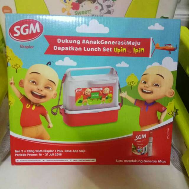 Jual Lunch Set Upin-Ipin dari SGM | Shopee Indonesia