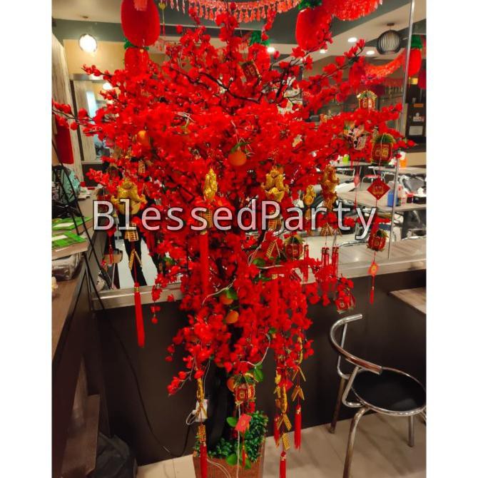 Jual pohon sakura imlek sincia 2 warna - pink, 40 | Shopee Indonesia