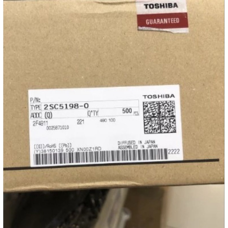 Jual (Hanya C nya saja) C5198 ASLI TRANSISTOR C5198 ORIGINAL TRANSISTOR ...