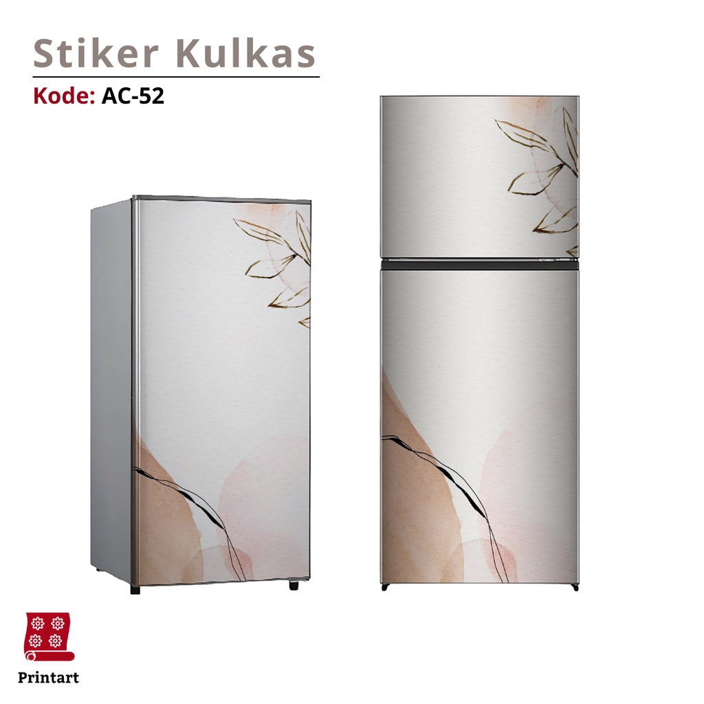 Jual Stiker kulkas 1 pintu dan Stiker Kulkas 2 pintu Aesthetic Kode AC ...