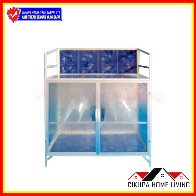 Jual MEJA KOMPOR GAS 2 PINTU RATA "PREMIUM" MKG 888-83 KERAMIK ...