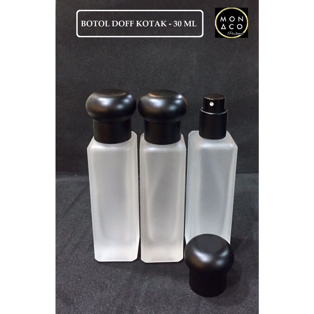 Jual BOTOL DOFF KOTAK - 30 ML ( DRAT / ULIR ) | Shopee Indonesia