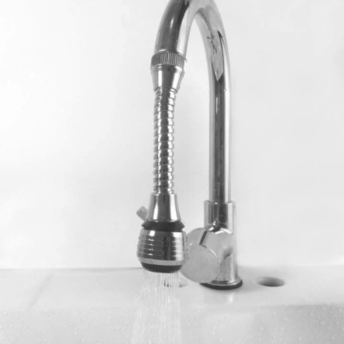 Jual Sambungan Kran Air Besi Wastafel Flexibel Lentur Turbo Flex Faucet ...