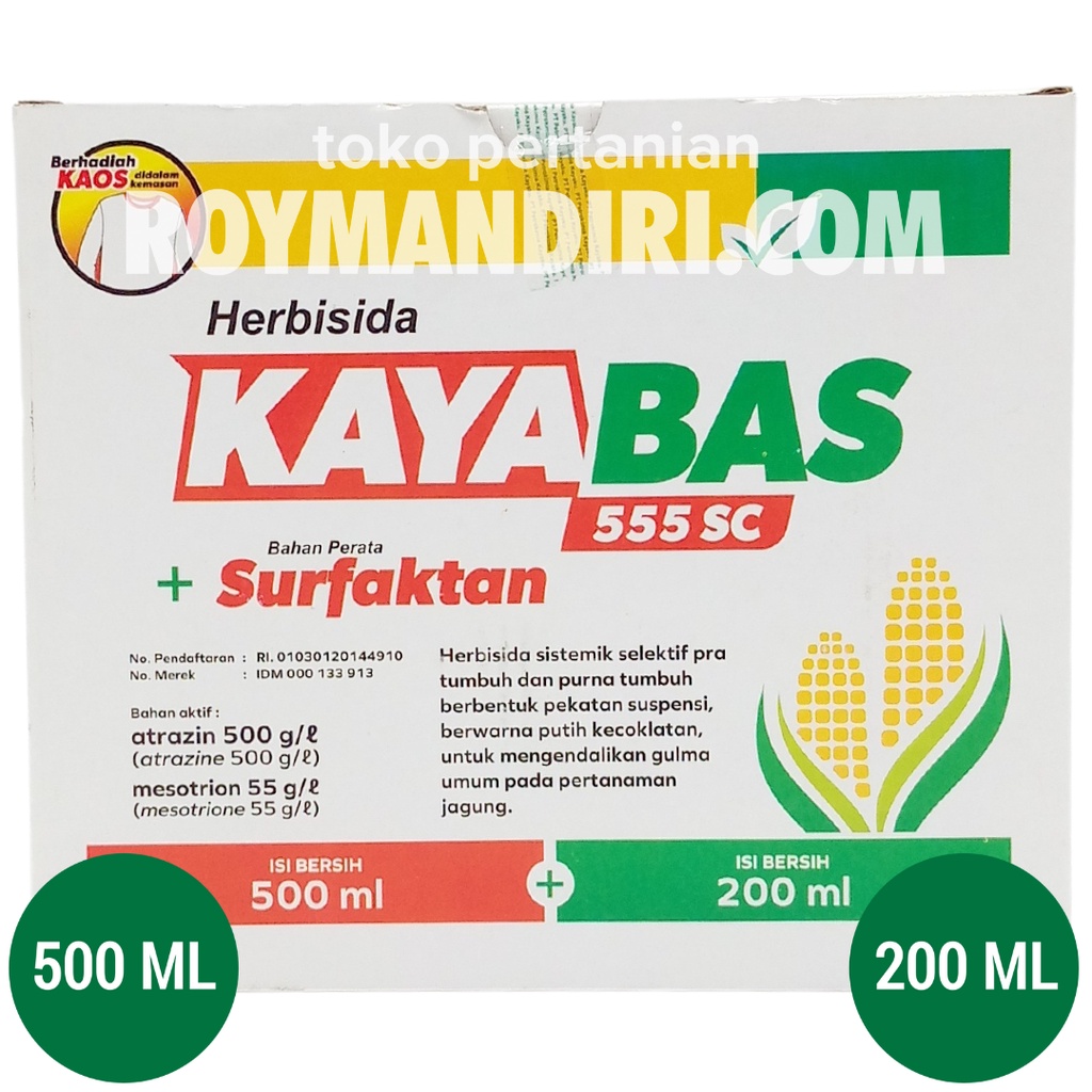 Jual Herbisida Kayabas 555SC @500 ml + 200 ml | Shopee Indonesia