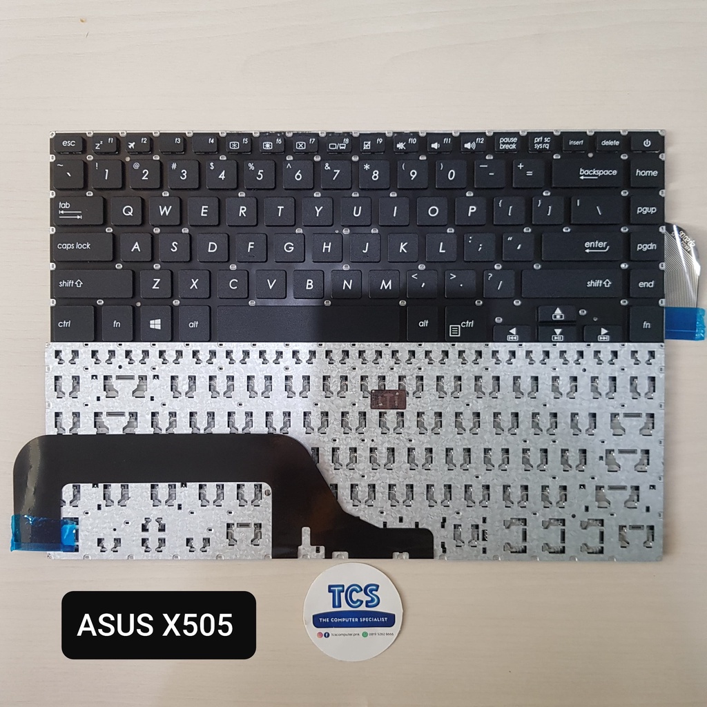Jual KEYBOARD LAPTOP ASUS X505 X505B X505BA X505Z X505ZA TOMBOL ON OFF ...