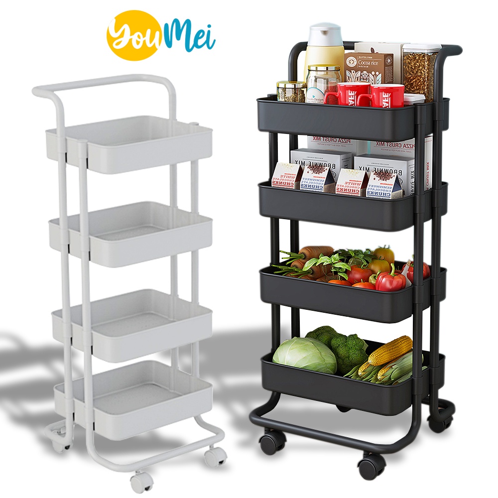 Jual Rak Troli Lantai Roda Dorong / Rak Penyimpanan Serbaguna /Rak ...