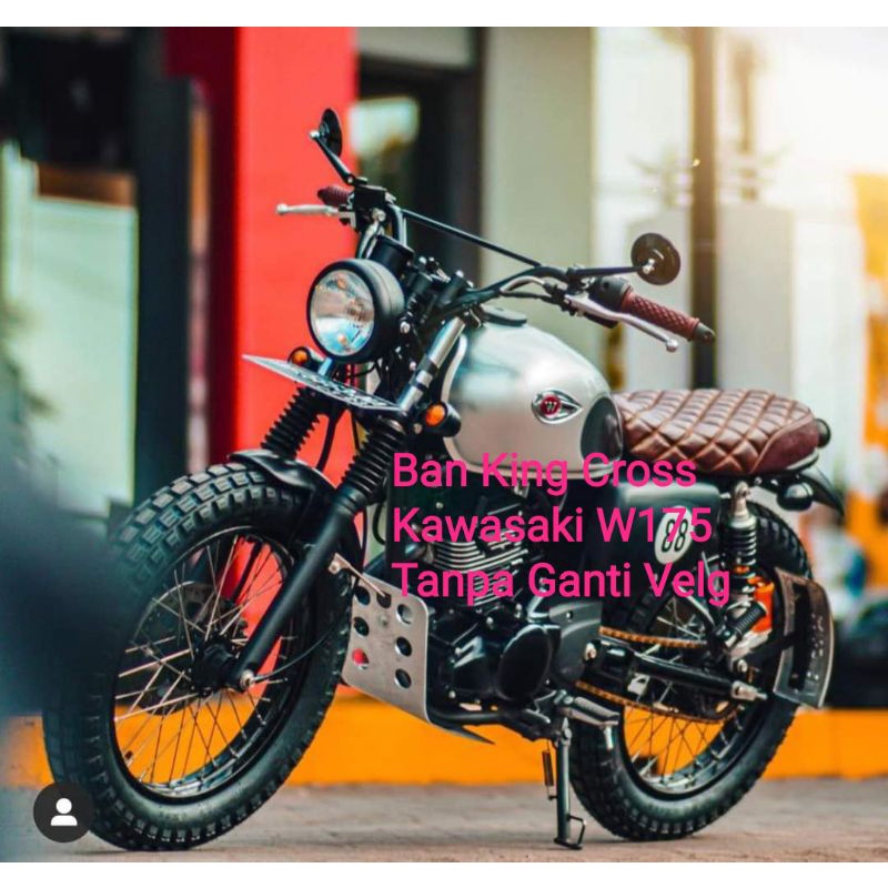 Jual BAN KING CROSS 400-17 PRIMAX SK68 mirip Shinko cocok Kawasaki w175 ...