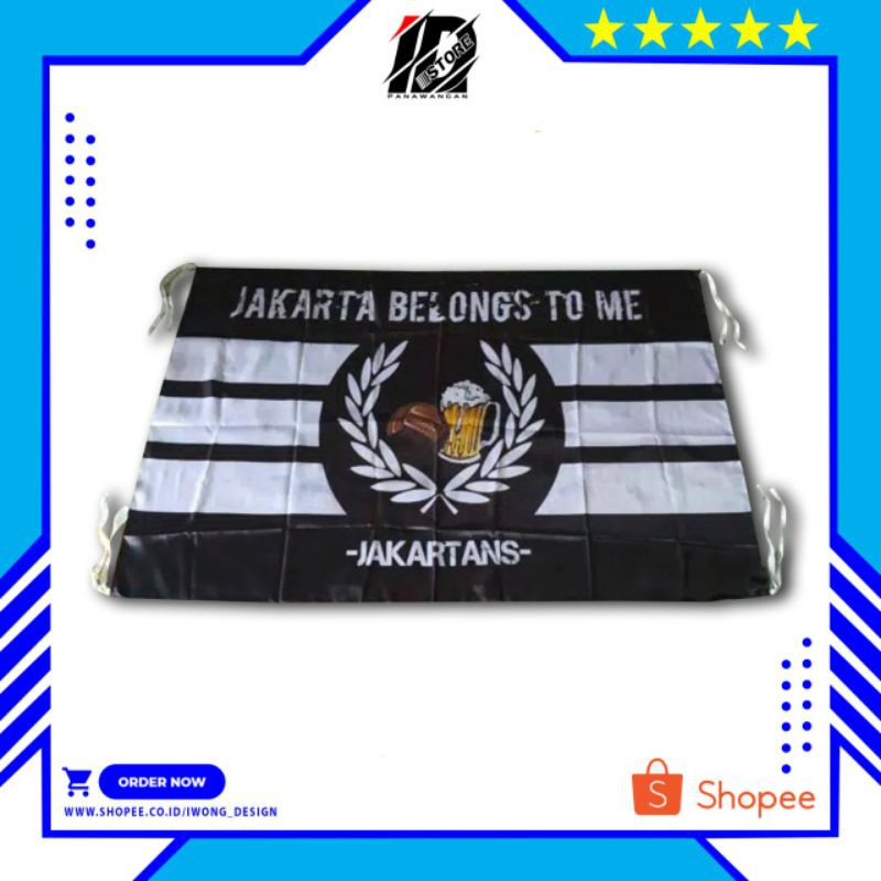 Jual Miniflag / Bendera Custom Desain Bebas (Size 1,5m x 1m) | Shopee ...