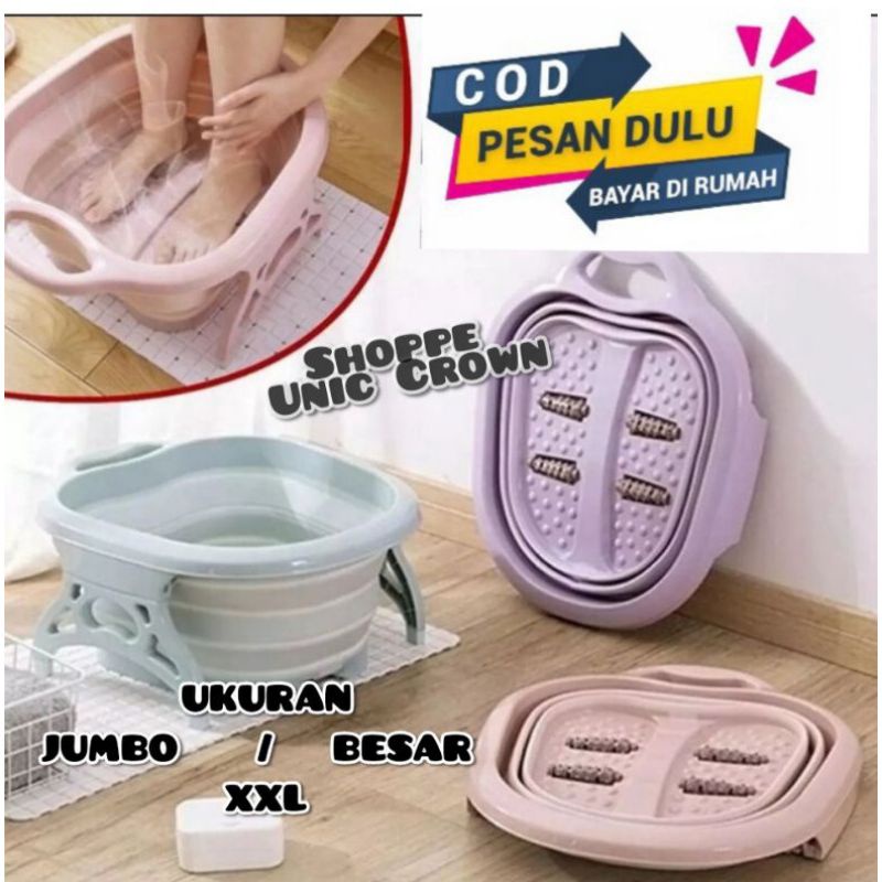 Jual COD Baskom Kaki rendam UKURAN JUMBO XLL Pedicure Manikur Massage ...