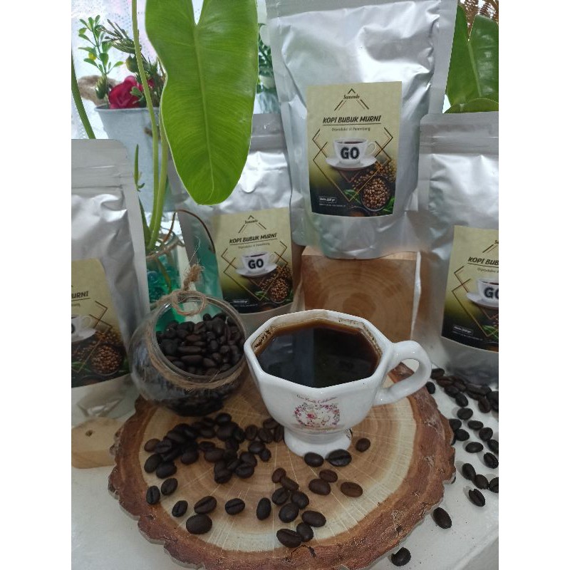 Jual Kopi Go Bubuk Murni Semendo Petik Merah - 250gr | Shopee Indonesia