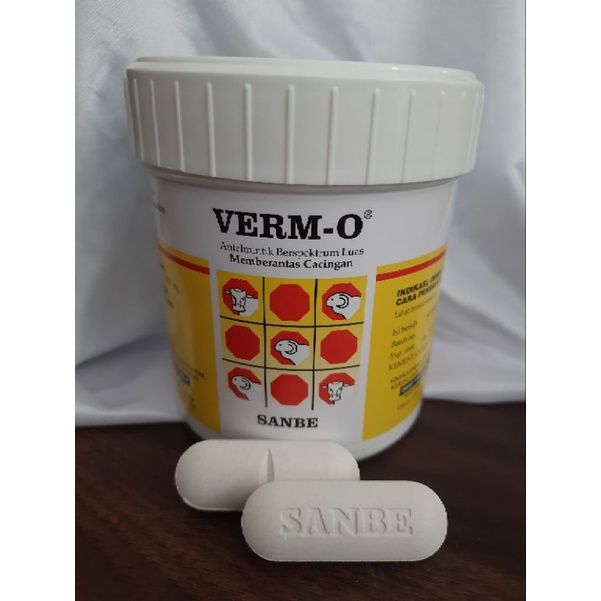 Jual Verm O Bolus Sanbe - membrantas cacingan | Shopee Indonesia