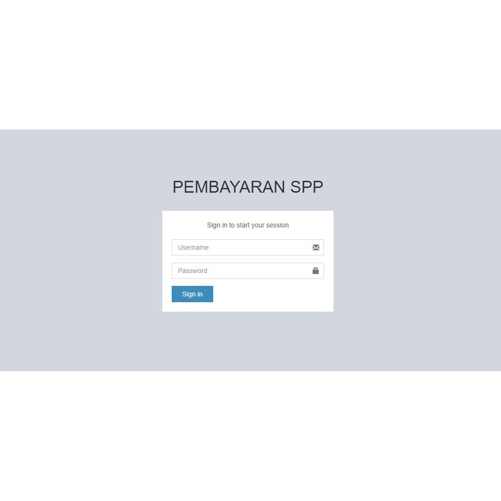 Jual SOURCECODE PROGRAM PEMBAYARAN SPP | Shopee Indonesia