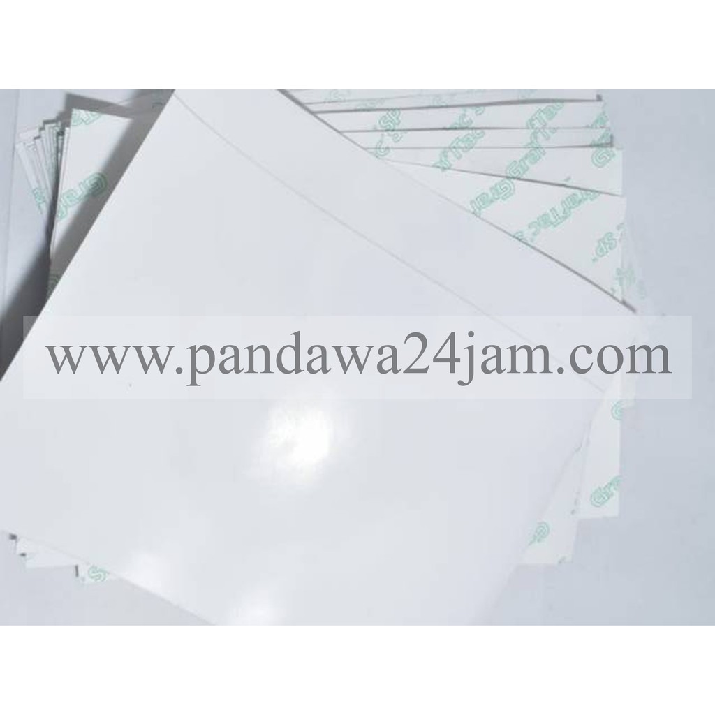 Jual Cetak Stiker A3 Sticker Custom Vinyl Transparan Chromo Silver Gold ...