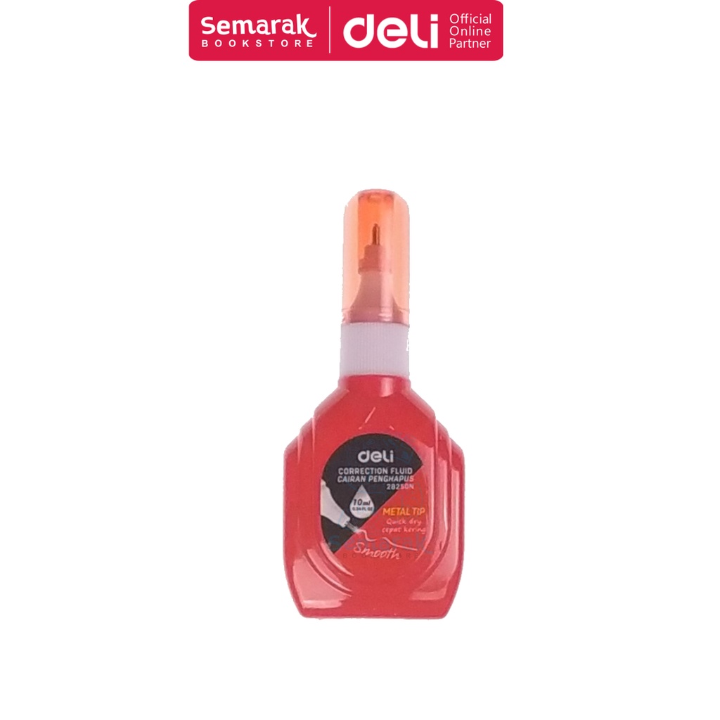 Jual Deli 28250N Correction Fluid Tipe X Cair 10 ml | Shopee Indonesia