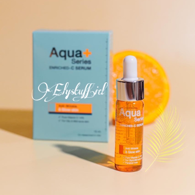 Jual Aqua+ Series Enriched Vitamin C Serum — Aquaplus Series Pure 14% ...