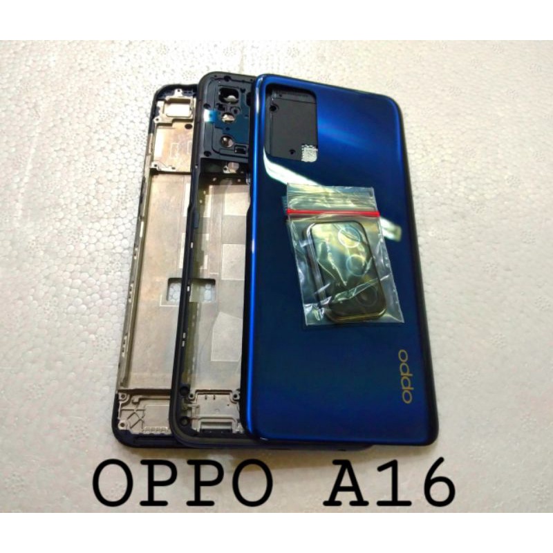 Jual Casing Oppo A16 backdoor bazzle frame oppo a16 | Shopee Indonesia